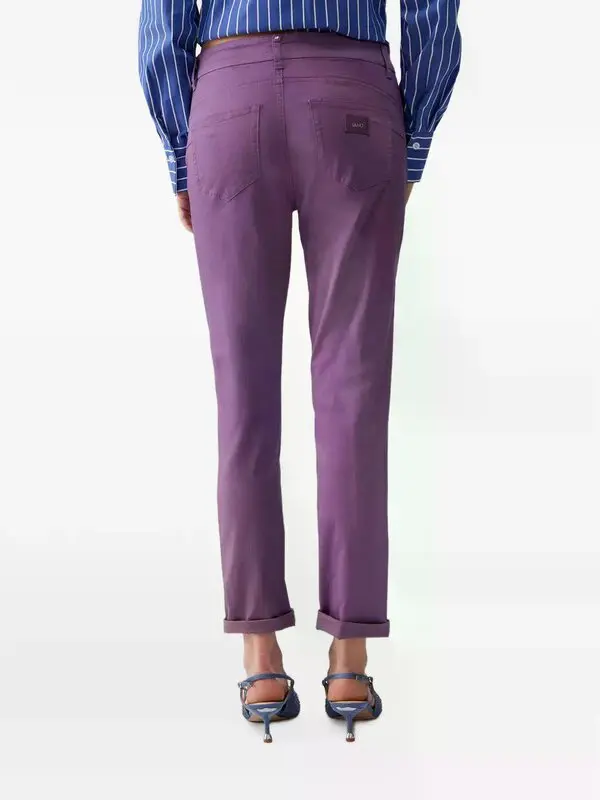 Liu Jo Cuffed Trousers - Purple