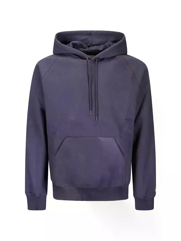Carhartt Work In Progress Drawstring Kangaroo Pocket Hoodie - Blue