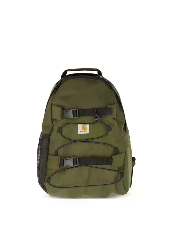 Carhartt Work In Progress Kickflip Logo-patch Backpack - Green