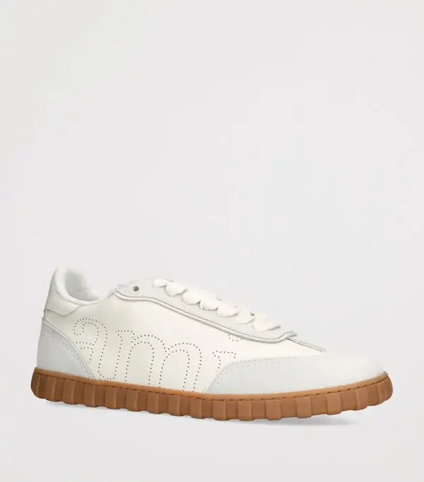 Ami Step Leather Sneakers