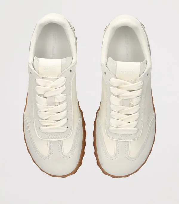 Ami Step Leather Sneakers