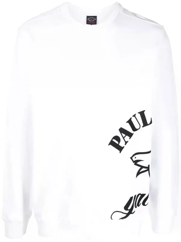 Paul & Shark Logo-print Sweatshirt - White