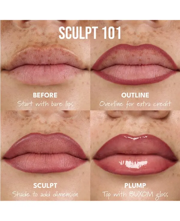 BUXOM Power Line Pout Sculpt Lip Pencil - Pink