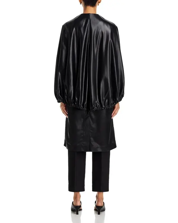 TOTEME Detachable Cape Evening Coat - Black