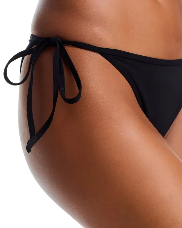 TOTEME Scoop Bikini Bottom - Black