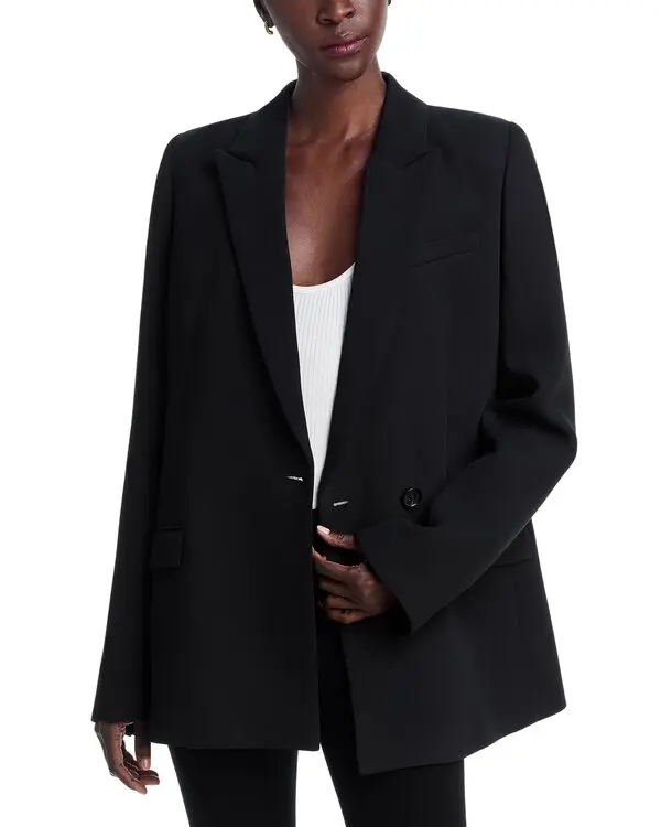 TOTEME Slim Tailored Blazer - Black