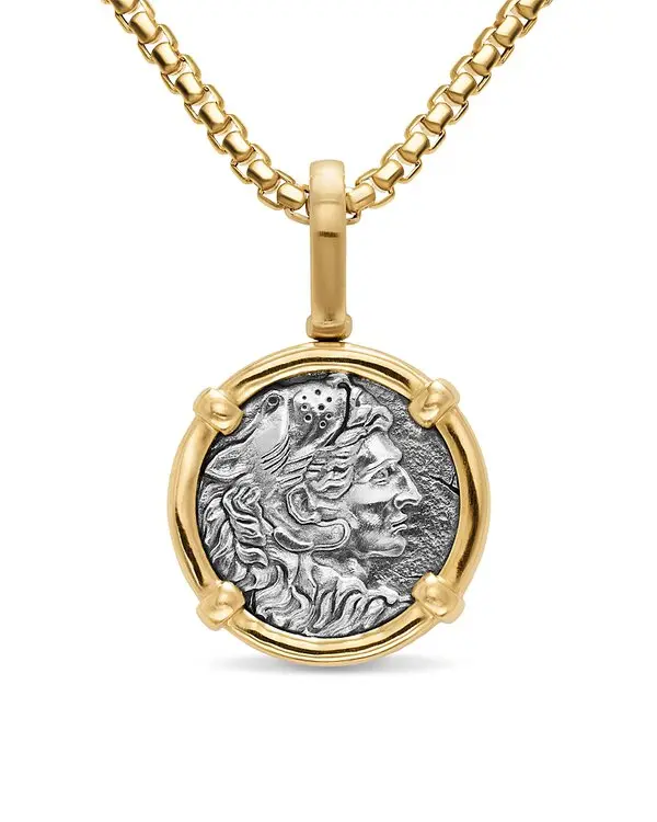 David Yurman Alexander The Great Amulet - Gold/silver