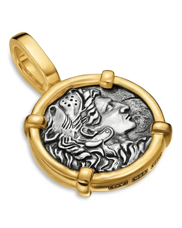 David Yurman Alexander The Great Amulet - Gold/silver