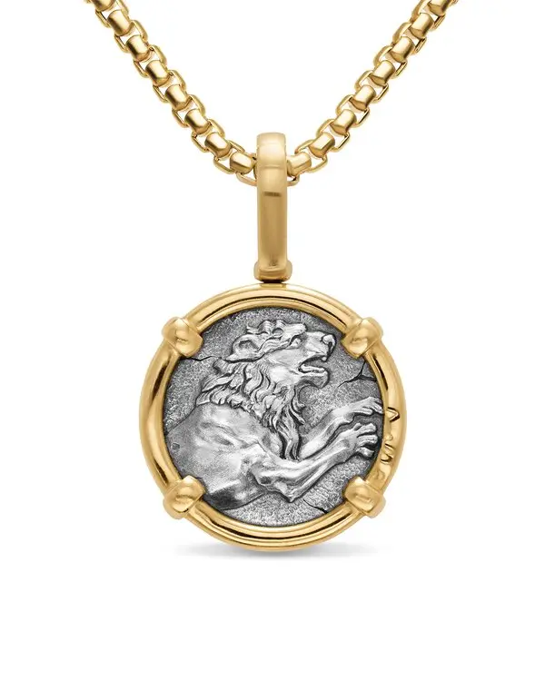 David Yurman Alexander The Great Amulet - Gold/silver
