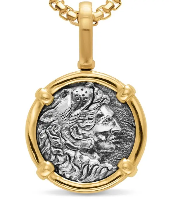 David Yurman Alexander The Great Amulet - Gold/silver