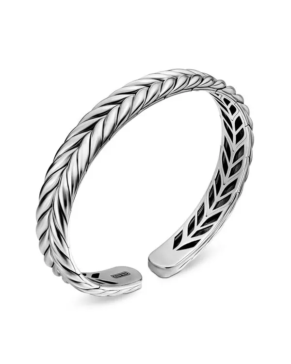 David Yurman Chevron Flex Bracelet - Silver