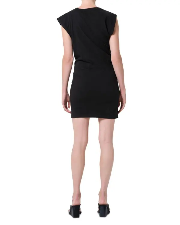 AGOLDE Beth Asymmetric Dress - Black