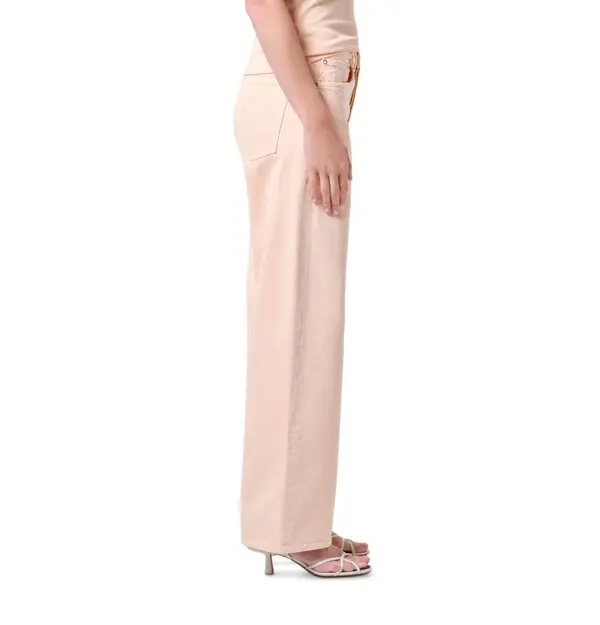 AGOLDE Arc Mid-rise Wide-leg Jeans - Sun Filter