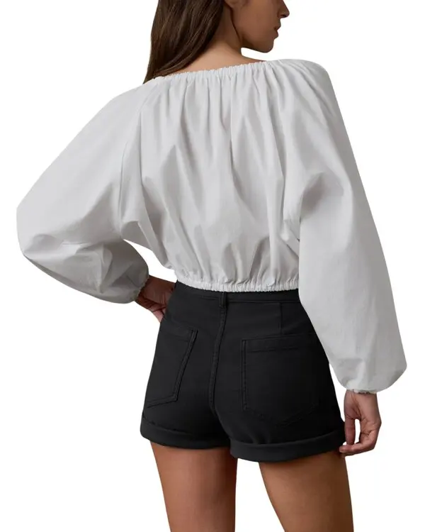 Faherty Brand Coastal Poplin Nera Top
