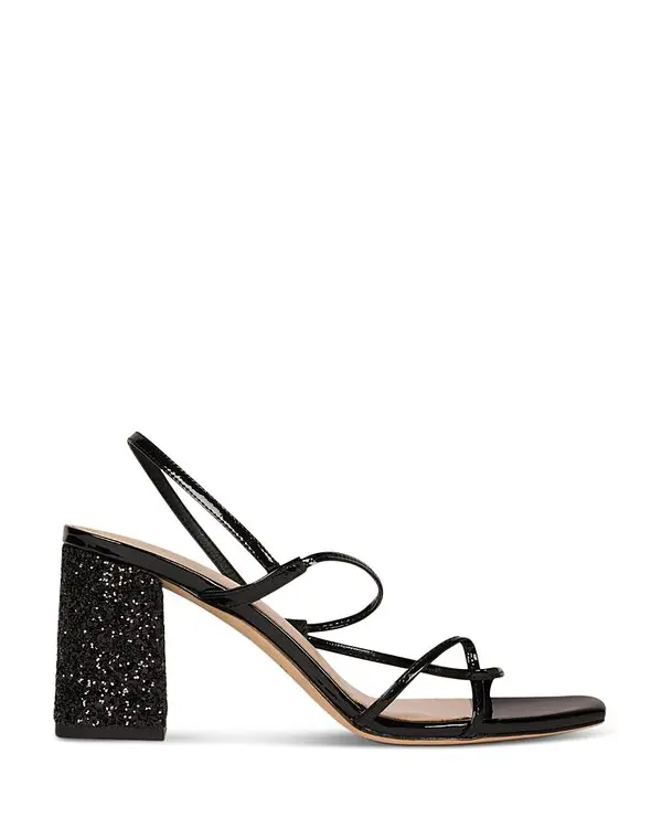 Sandro Faye Strappy Sandals - Black