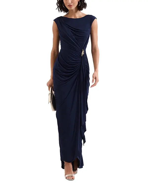 PHASE EIGHT Donna Maxi Dress - Navy