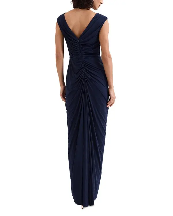 PHASE EIGHT Donna Maxi Dress With Draped Skirt