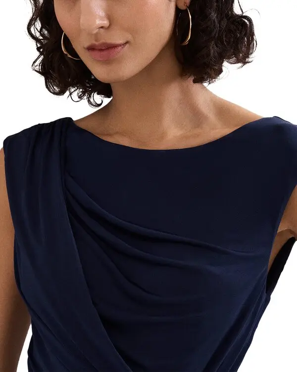 PHASE EIGHT Donna Maxi Dress With Draped Skirt