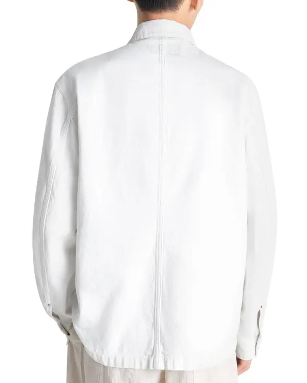 LEMAIRE Workwear Overshirt - Milk