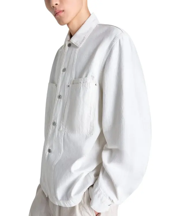 LEMAIRE Workwear Overshirt - Milk
