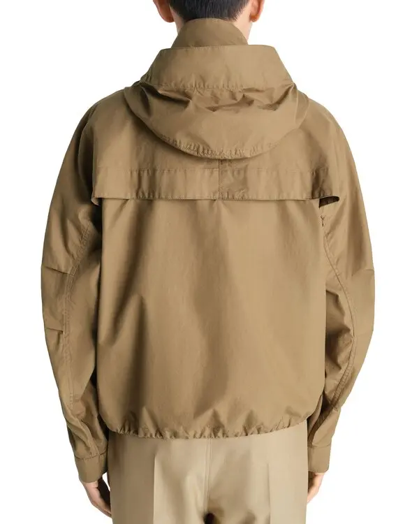 LEMAIRE Short Rain Parka - Khaki
