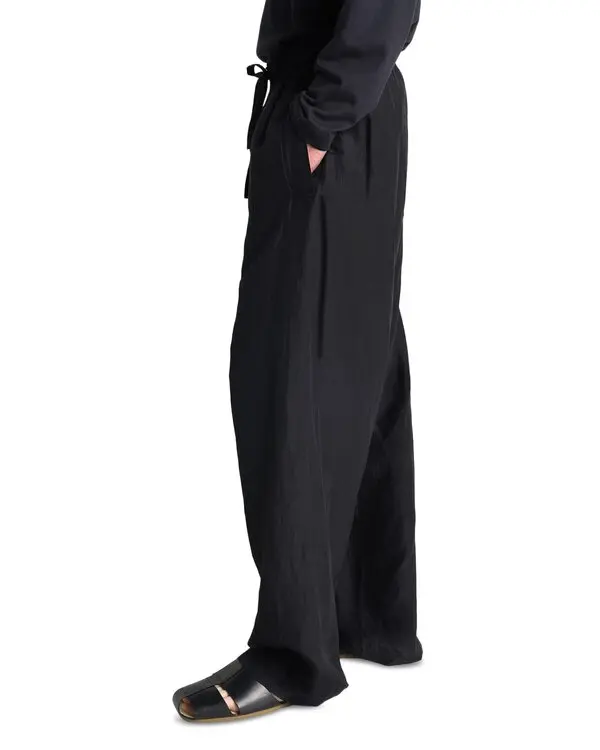 LEMAIRE Pyjama Pants - Black