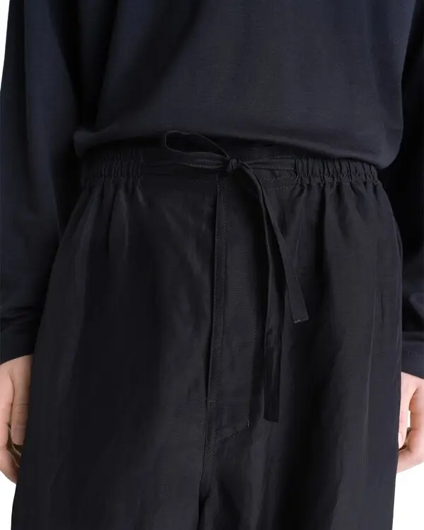 LEMAIRE Pyjama Pants - Black