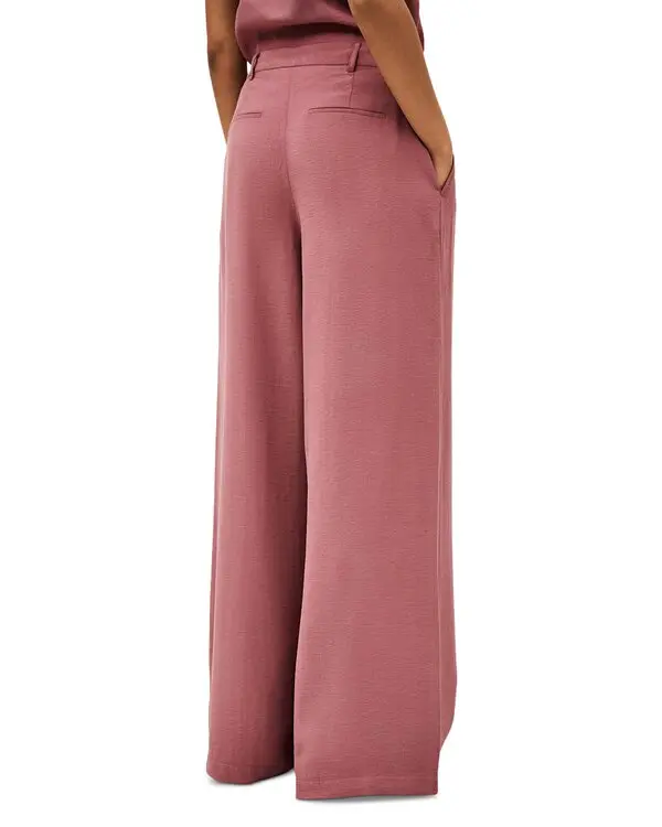 Ba&sh Deana Wide Leg Trousers - Pink
