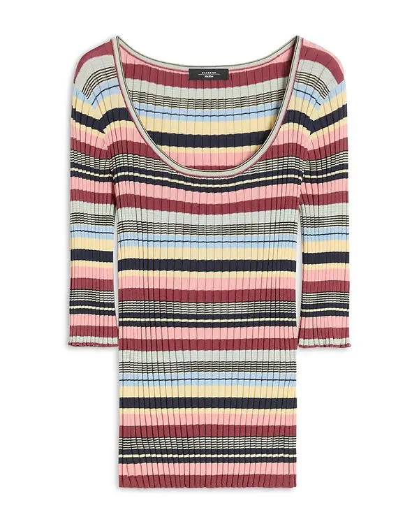Max Mara Ribbed Sweater - Multicolour