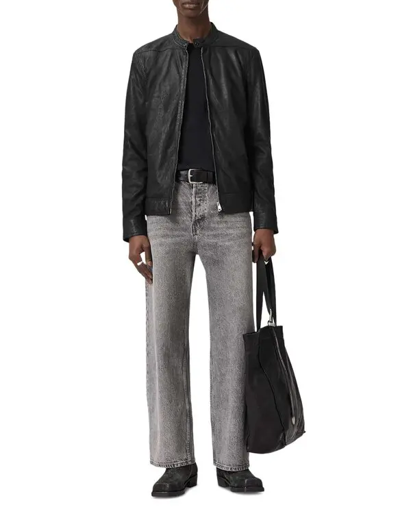 ALLSAINTS Colt Leather Jacket - Black