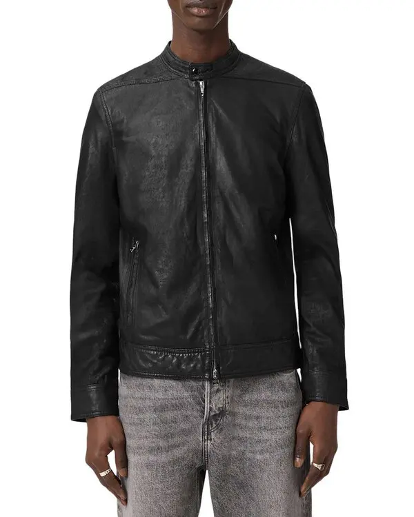 ALLSAINTS Colt Leather Jacket - Black