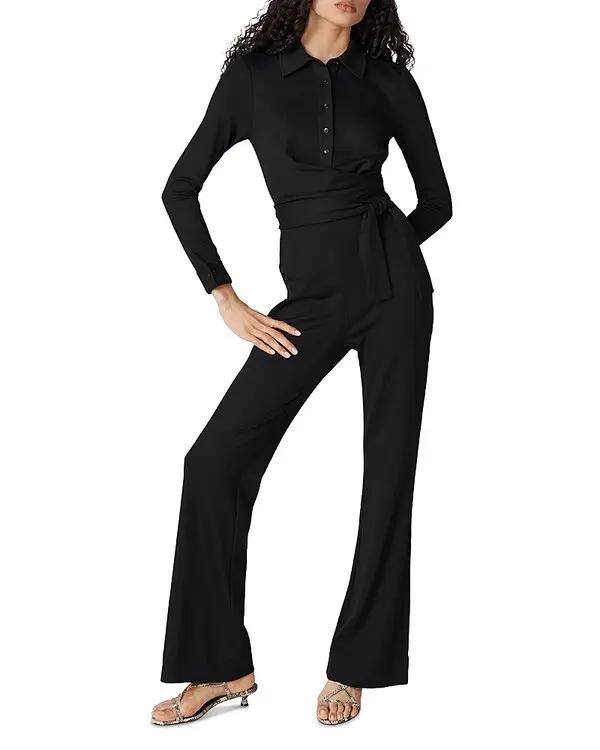 Diane Von Furstenberg Michele Jumpsuit - Black