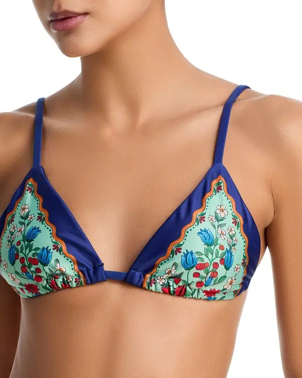 Farm Rio Fruit Beauty Triangle Bikini Top