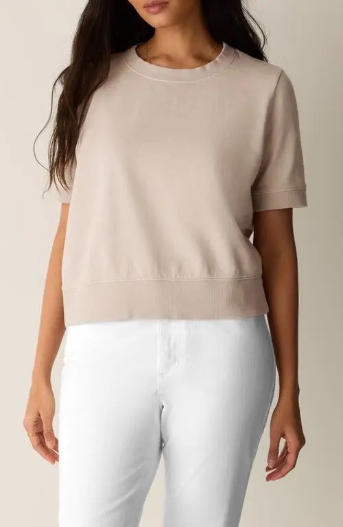 Eileen Fisher Organic Cotton Terry Sweatshirt