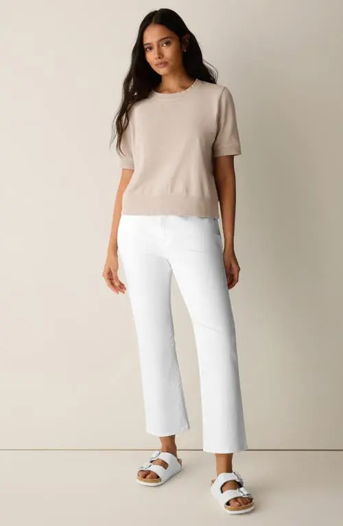 Eileen Fisher Organic Cotton Terry Sweatshirt