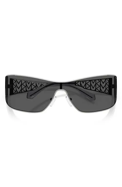 Michael Kors Melbourne 143mm Shield Sunglasses - Silver/grey