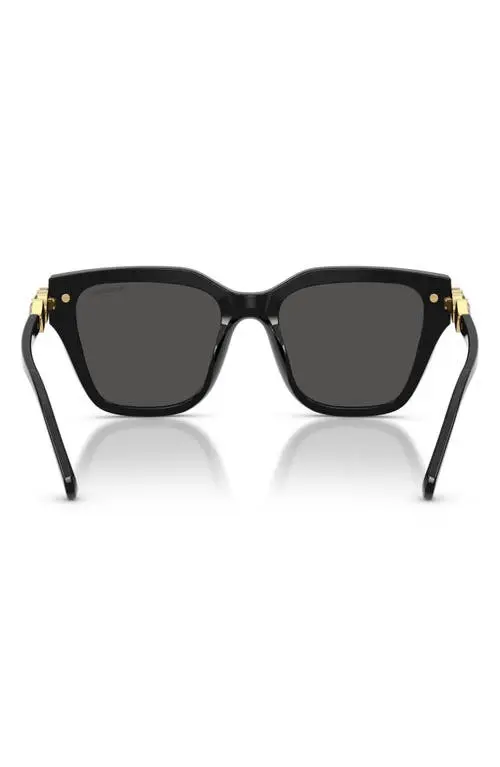 SWAROVSKI 53mm Irregular Sunglasses