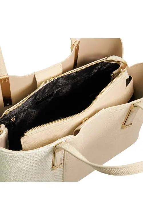 Dune London Faux Leather Tote - Ecru1