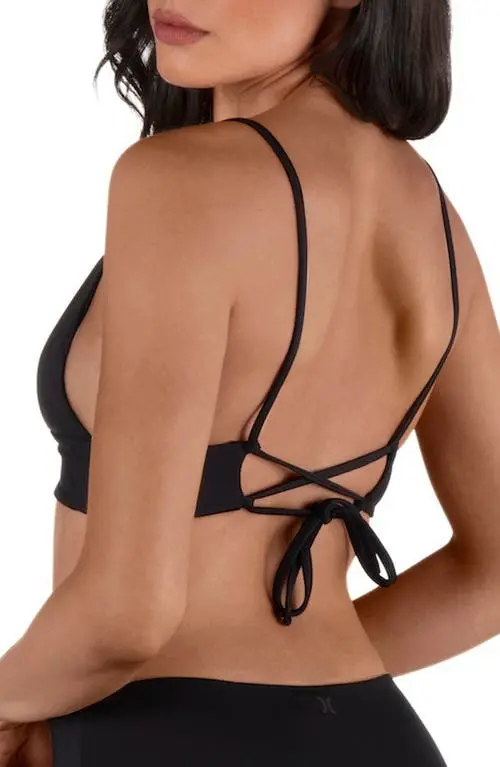 Hurley Cutout Bralette Bikini Top