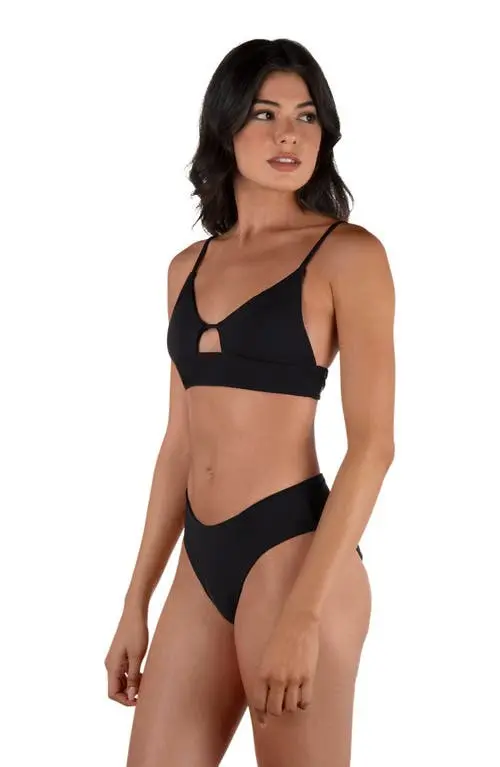 Hurley Cutout Bralette Bikini Top