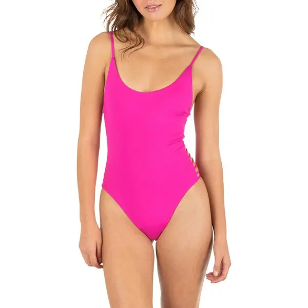 Hurley Strappy One-piece Swimsuit - Azalea