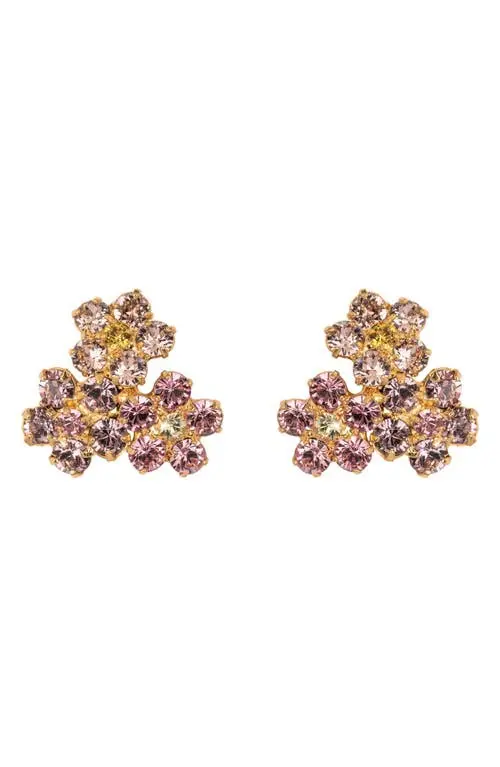 JENNIFER BEHR Demetria Earrings - Rose Multi