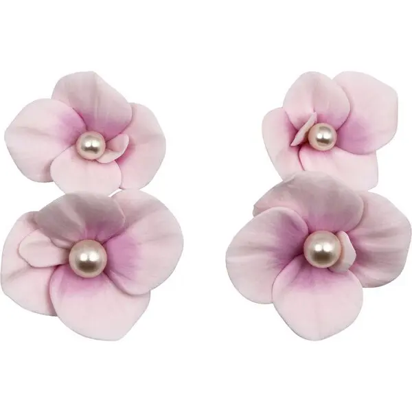 JENNIFER BEHR Aylani Drop Earrings - Cherry Blossom