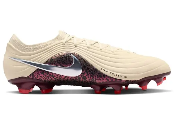 Nike Tiempo Maestro Elite Fg United 003 Pack - Fossil/burgundy Crush/metallic Silver