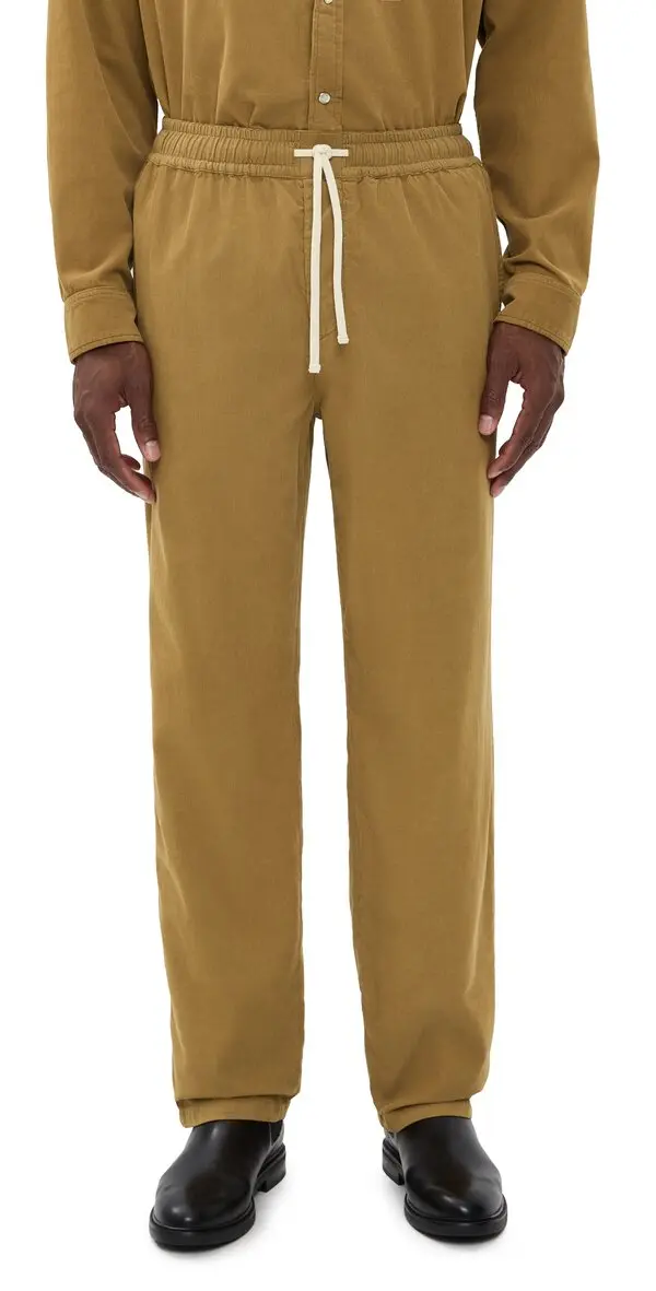 Isabel Marant Étoile Nirlen Corduroy Pull-on Pants - Light Bronze