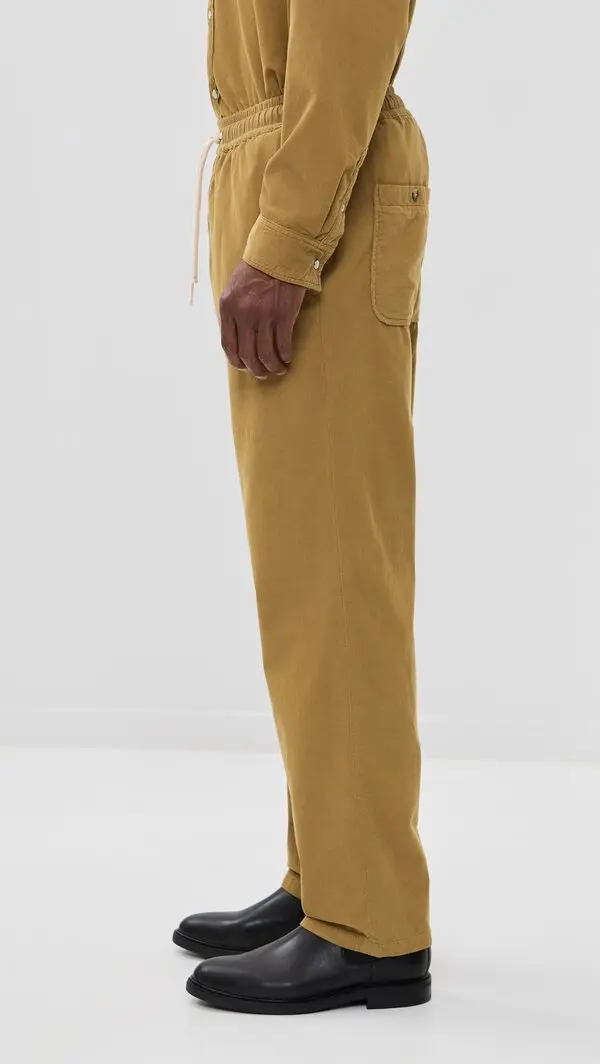 Isabel Marant Étoile Nirlen Corduroy Pull-on Pants - Light Bronze