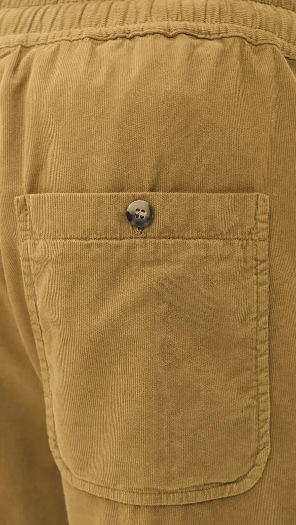Isabel Marant Étoile Nirlen Corduroy Pull-on Pants - Light Bronze