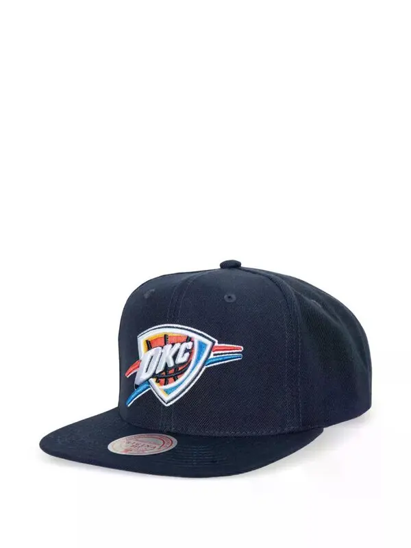 Mitchell & Ness Embroidered Baseball Cap - Blue