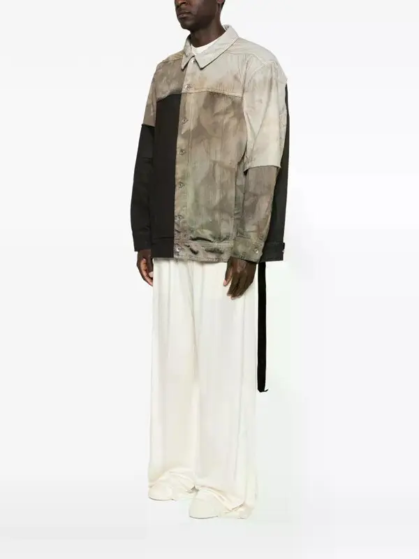 Rick Owens Jumbo Worker Panelled Jacket