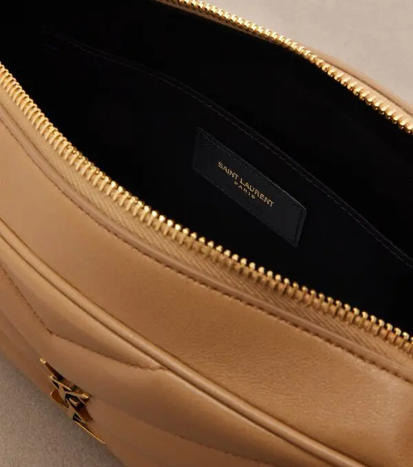 Saint Laurent Loulou Medium Camera Bag - Brown